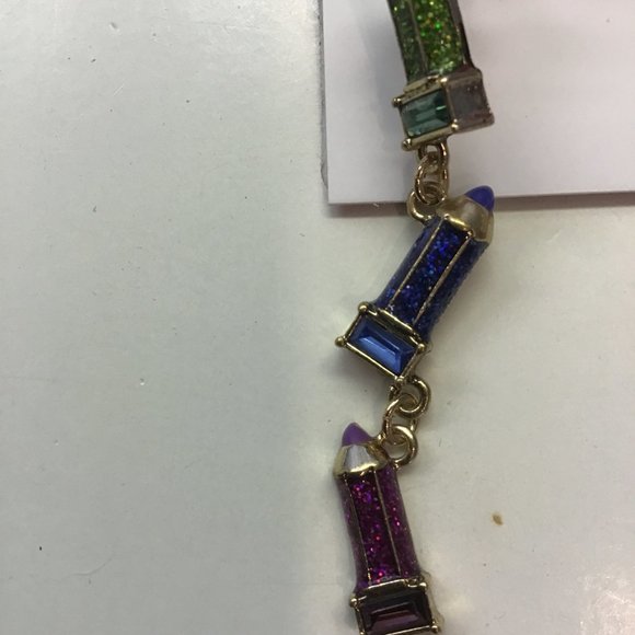 Betsey Johnson | Jewelry | Betsey Johnson New Mismatch Colored Pencil ...